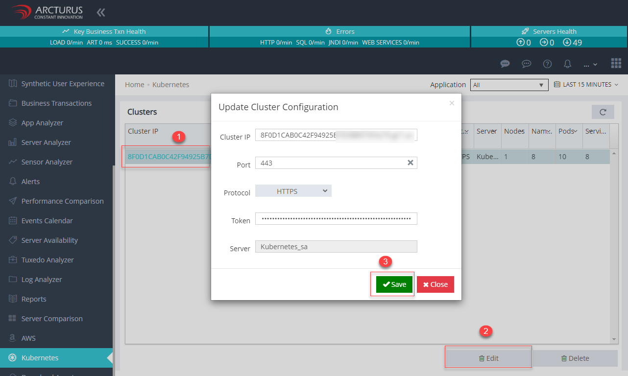 Remote Kubernetes Monitoring – Arcturus Technologies, Inc.